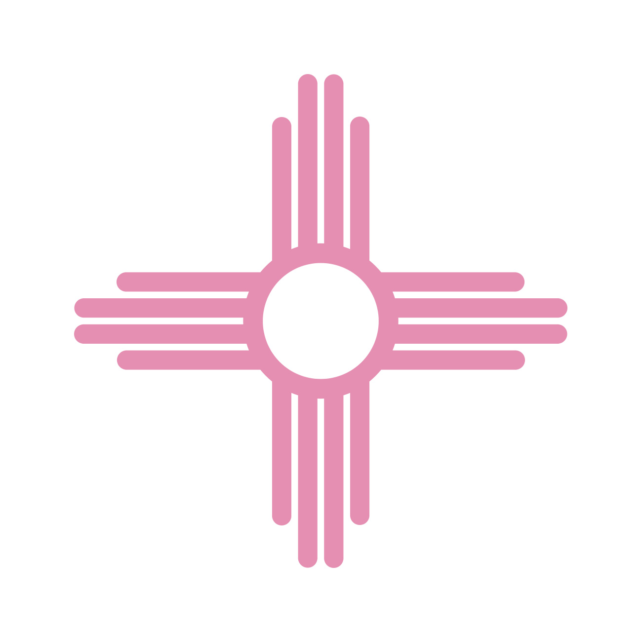 New Mexico State Flag Sante Fe Logo Sticker Decal Die Cut - Self Adhesive Vinyl - Weatherproof ...