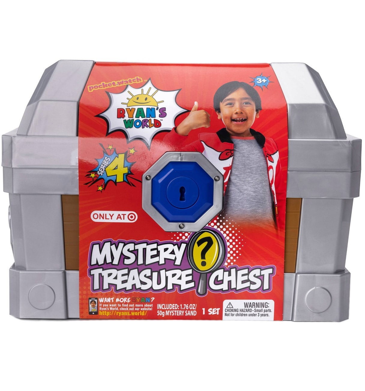 Ryan's World Mystery Treasure Chest Mystery Box - Walmart.com