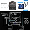 3m Split Charge Relay Kit,12V 140Amp Smart Dual Battery Isolator Kit ...