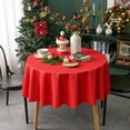 6 Pcs 84 Inch Round Disposable Plastic Tablecloths, Assorted Neon ...