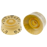 Musiclily Pro Left Handed Metric Coarse 18-Spline Guitar Knobs Tone ...