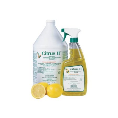 Citrus II Hospital Germicidal Deodorizing Cleaner Gallon Refill - 1 Gal ...