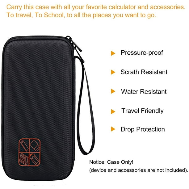 BOVKE Hard Graphing Calculator Carrying Case para Texas Instruments TI ...