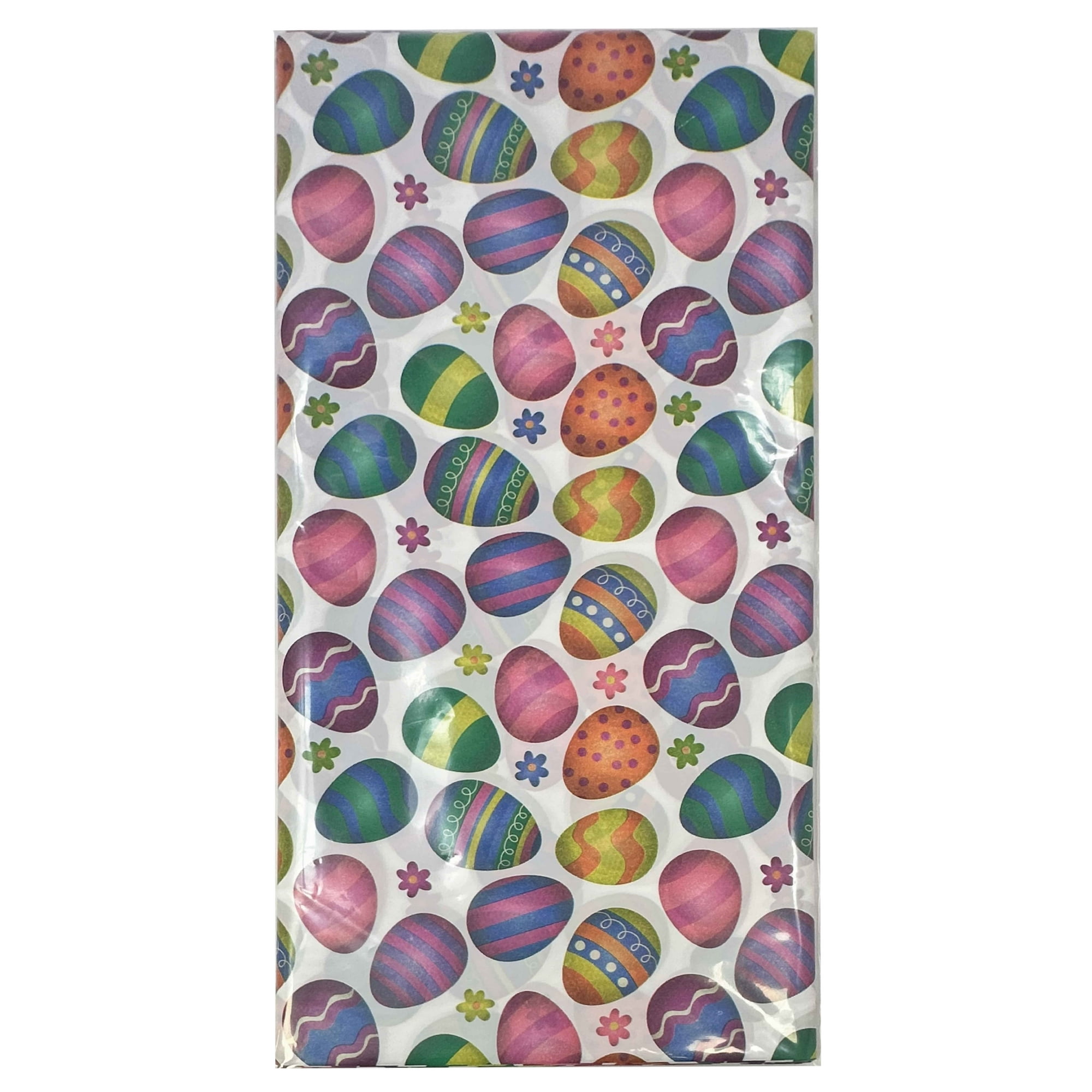 Click here for Way-To-Cel Pl Easter Egg Tablecloth 54 X 108 prices
