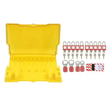 Lockout Tagout Station, Visual Management 20 Key Wall Mount Lock Out ...