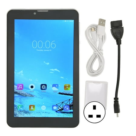 7in Tablet, Calling Tablet UK Plug 100-240V For Android10 For Playing ...