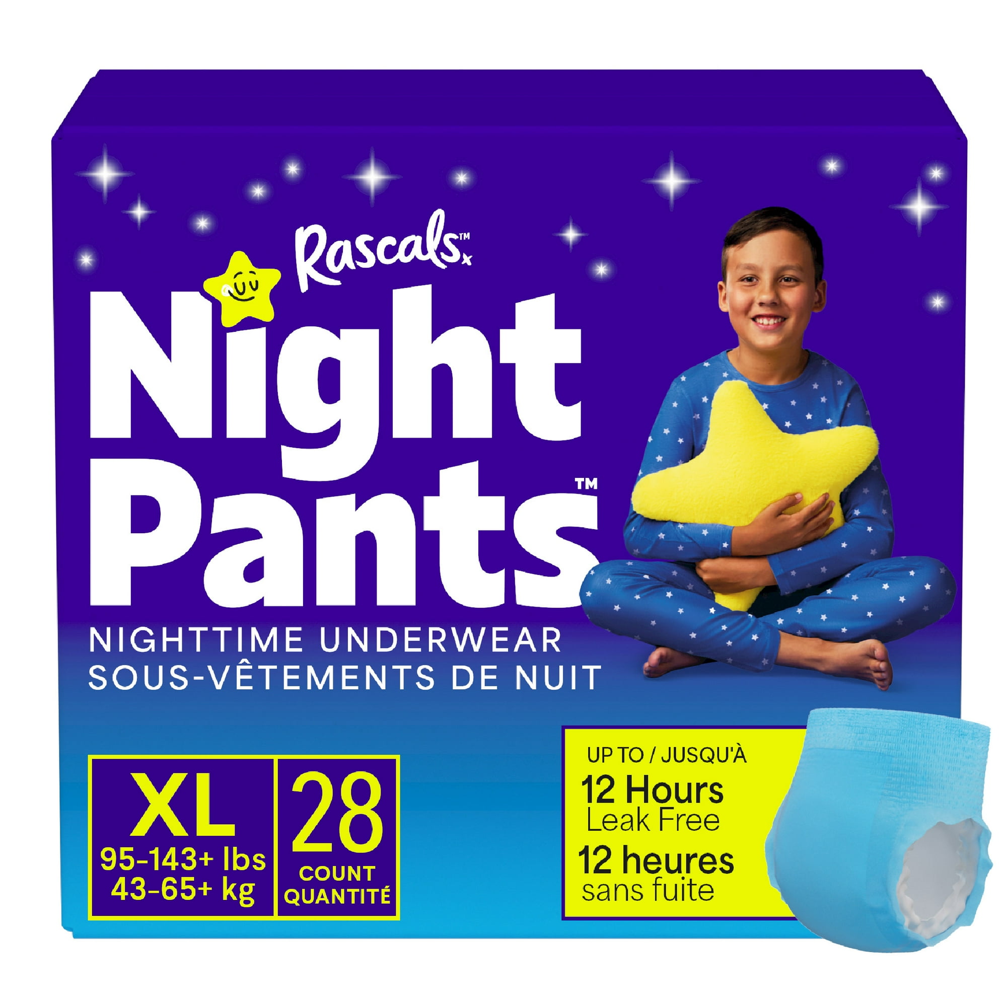 Click here for Rascals Night Pants  Absorbent Disposable Boys Nig... prices