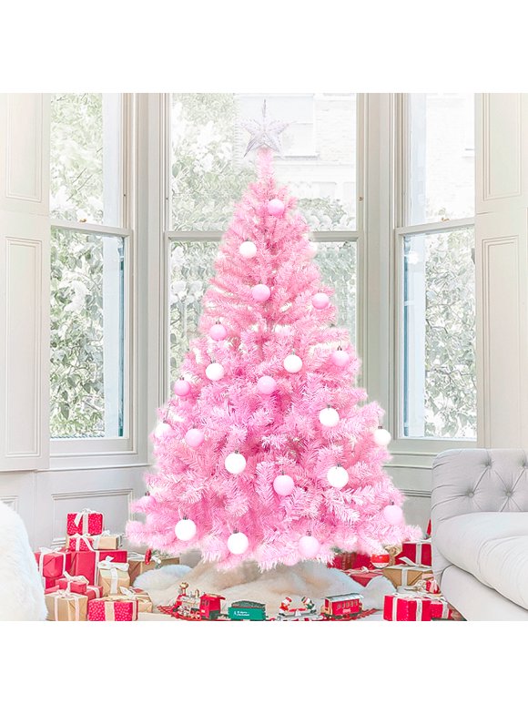 Pink Christmas Trees in Christmas Trees by Color - Walmart.com