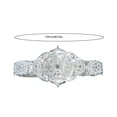 Blingbling Waist Belt Stylish Carved Floral Waist Chain Belt Elaborate ...