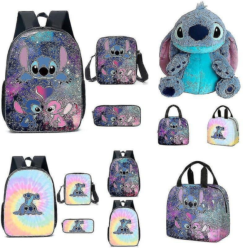 Lilo Stitch Stitch Backpack School Bag Three-piece Set | Walmart en línea