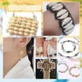 1 Box 80Pcs 8 Styles Printed Natural Cowrie Shell Beads No Hole ...