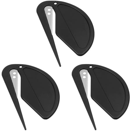 Dinohhi 3 Pack Letter Openers Envelope Slitters, Plastic Mail Opener ...