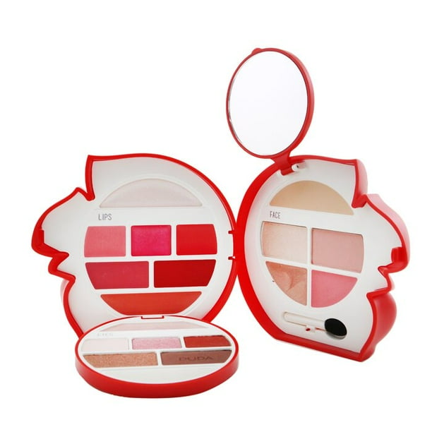 Set de maquillaje Pupa Squirrel 3 Kit #013 con iluminador facial y ...