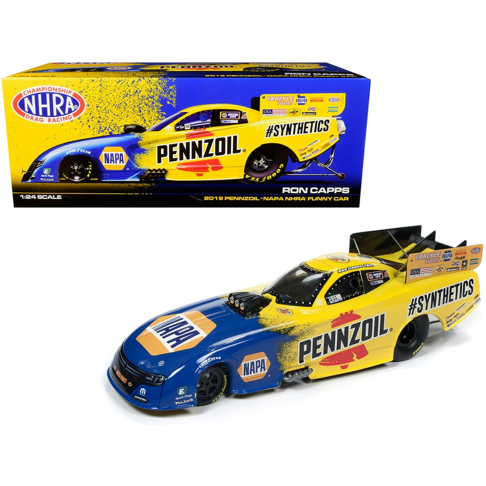 2019 Napa Nhra Funny Ron Capps Pennzoil 1 24 Diecast Model Car By