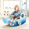 Hape: Captains Rocking Boat - Wooden Ride-On Seat Chair Rocker, Rowers ...