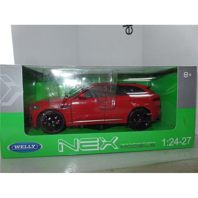 Welly 24070R Jaguar F Pace Red 1 24 1 27 Diecast Model Car Walmart