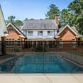 Beaquicy Pool Fence, 4 x 48 ft Retractable Mesh Safety Fencing for ...