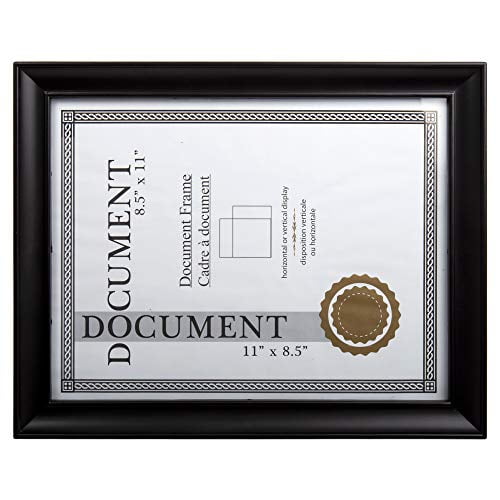 Truu Design Classic Diploma Frame for Documents and Certificates, 8.5 x ...