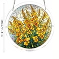 83-Piece DIY Acrylic Suncatcher Puzzle Kit – 7.4 Inch Stained Glass ...