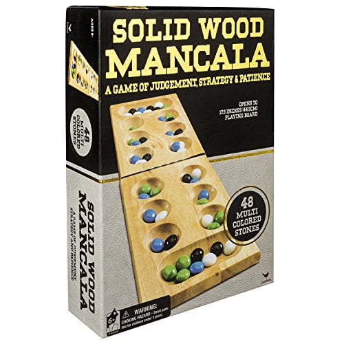 Click here for Cardinal Wood Folding Mancala In Cardboard Sleeve... prices