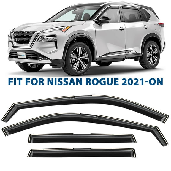 CLIM ART in-Channel Incredibly Durable Rain Guards for Acura MDX 2022 ...