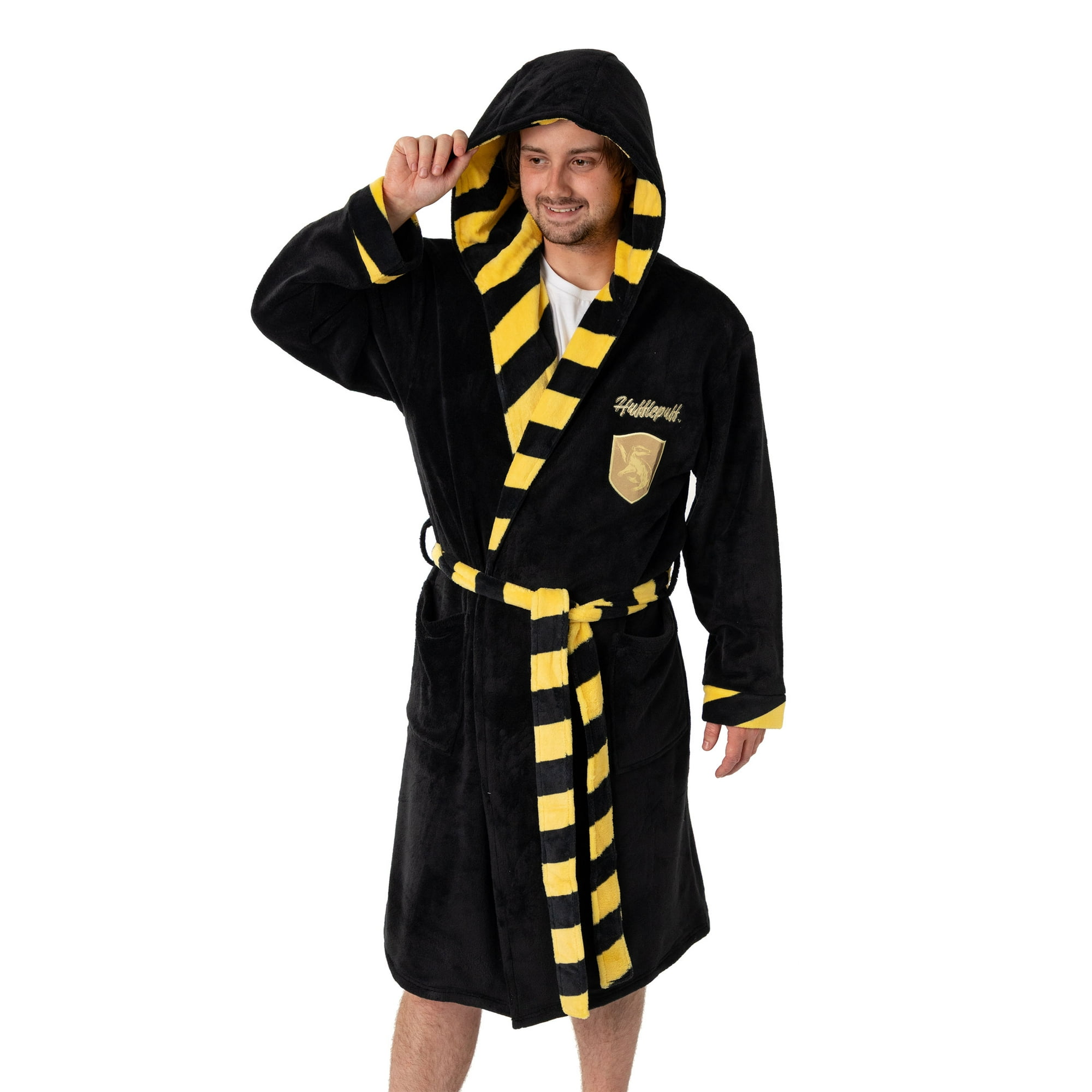 Click here for Harry Potter Unisex Black Hooded Bathrobe prices