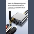 D300 Wireless Receiver Bluetooth-compatible V5.2 Adapt Fiber Coaxial ...