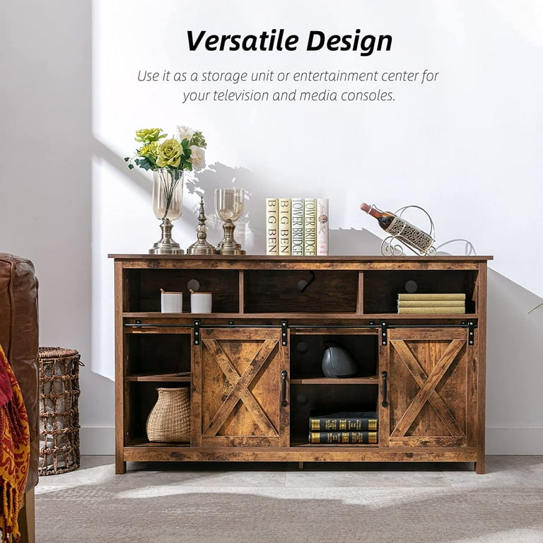 Reclaimed Wood Media Center