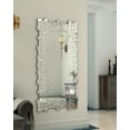 KOHROS 25" x 47" Large Decorative Rectangle Wall Mirror for Living Room ...