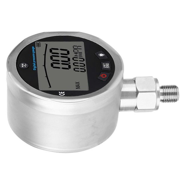 Digital Dial Pressure Gauge G1/4 Thread Mount LCD Display Pressure ...