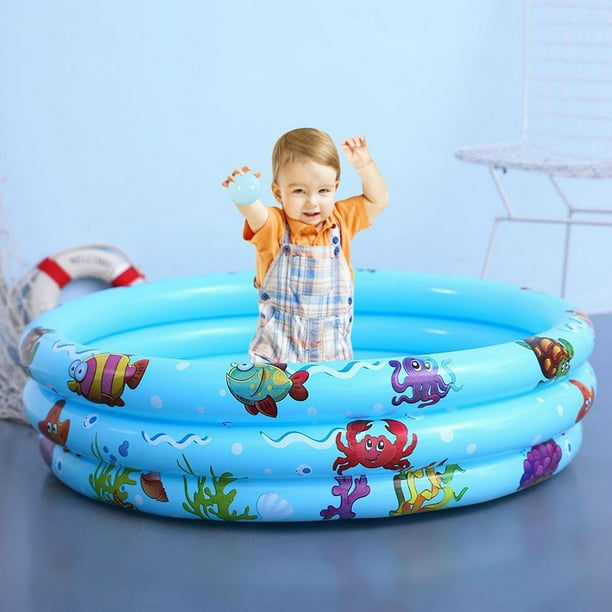 90x25cm Inflatable Swimming Pool Piscina Portable Outdoor Children ...