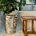 Rutledge & King Metal Face Stool - Metal Accent Side Table - Walmart.com