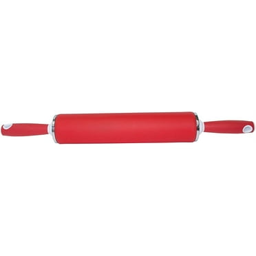 Kitchenaid Durable Nonstick Rolling Pin in Red with Offset Handles ...