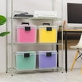 Iris Usa Weatherpro Portable File Box Office Hanging File Storage