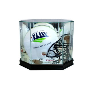 Deluxe Acrylic Large Helmet - Hard Hat Display Case with Mirror, Wall ...