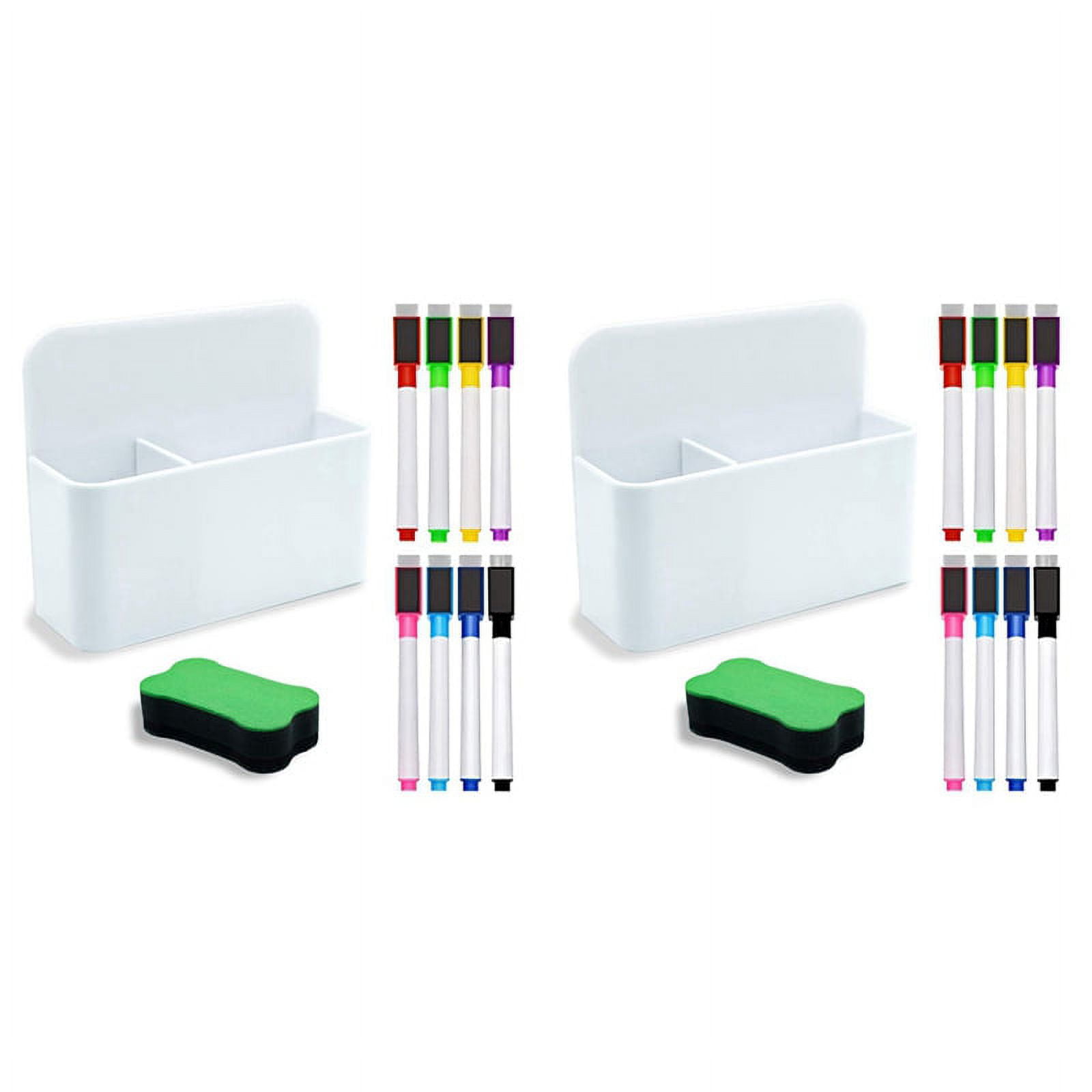 Click here for Unbranded 2x Magnetic Dry Erase Marker Holder  Mag... prices