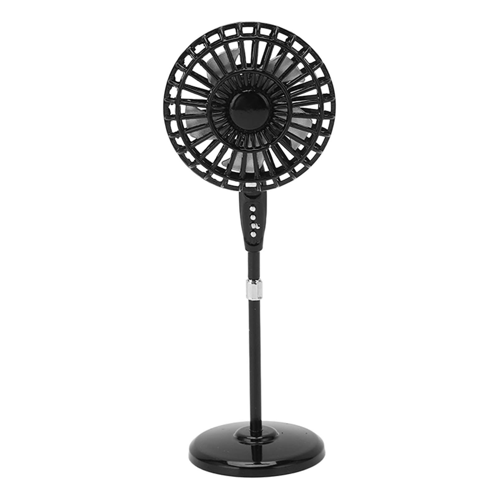 Doll House Pedestal Fan, Dollhouse Stand Fan 1:12 Scale Retro Style For ...