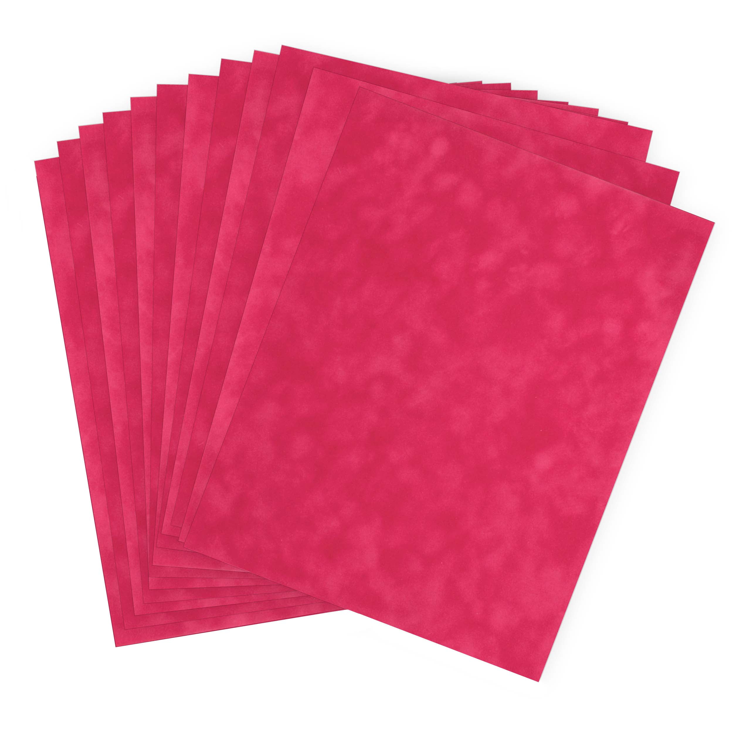 SEI Velvet Paper 8.5 inch x 11 inch, 12 Sheets, Pimento - Walmart.com