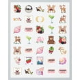35pcs Cuddly Animal Stickers Cute PVC Stickers Funny Children Stickers ...