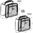 Clear Lunch Box Tranaparent Plastic Bag for School Women Gril Work See ...