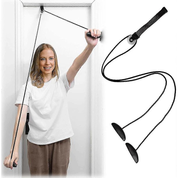 Overhead Overdoor Shoulder Therapy Exercise Pulley System | Bodega ...