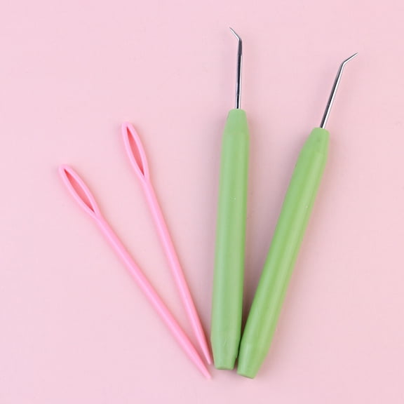 Long Knitting Loom Set Colorful Crochet Hook & Craft Knitter Set Sewing ...