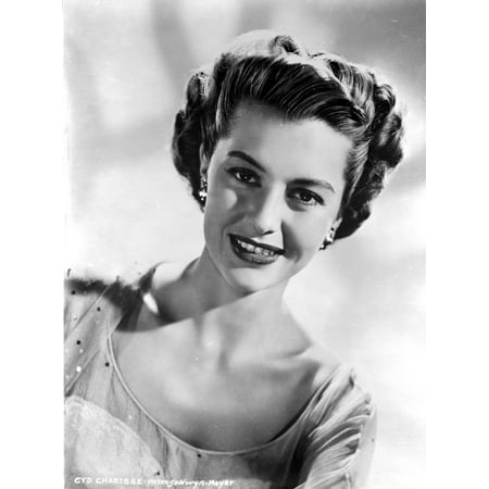 Cyd Charisse smiling in Dress Classic Portrait Photo Print (8 x 10 ...