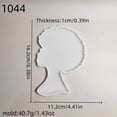 1PC Silicone Epoxy Resin Coaster Molds for DIY Home Decor - Create ...