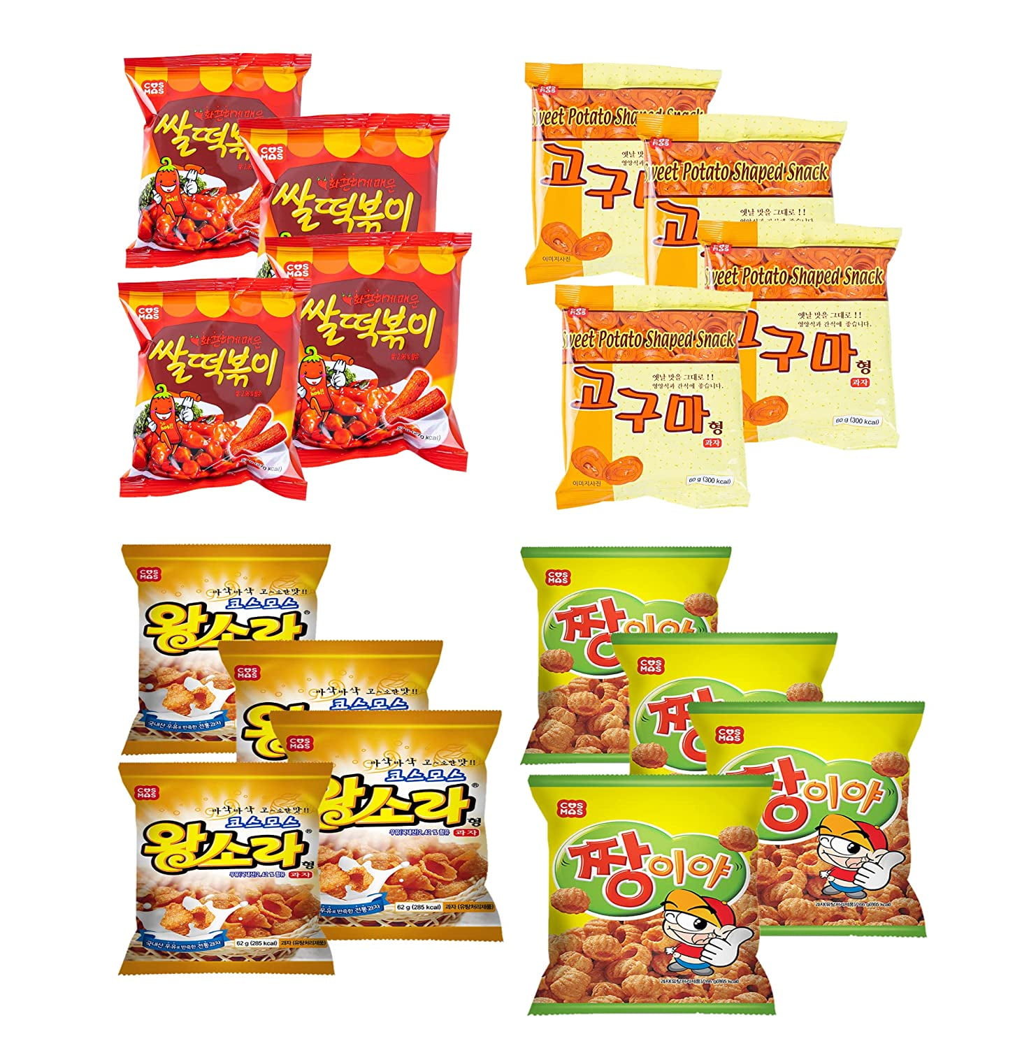 COSMOS KOREAN TRADITIOANAL VARIETY SNACK ASSORTMENT - Walmart.com