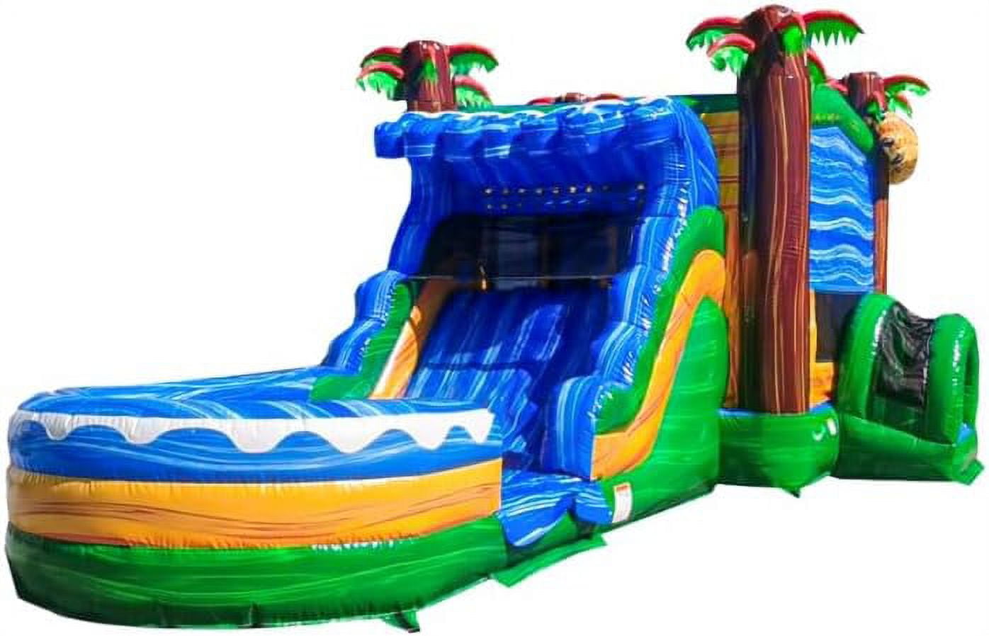 JumpOrange Jaguar Commercial Grade Bounce House Water Slide for Kids ...