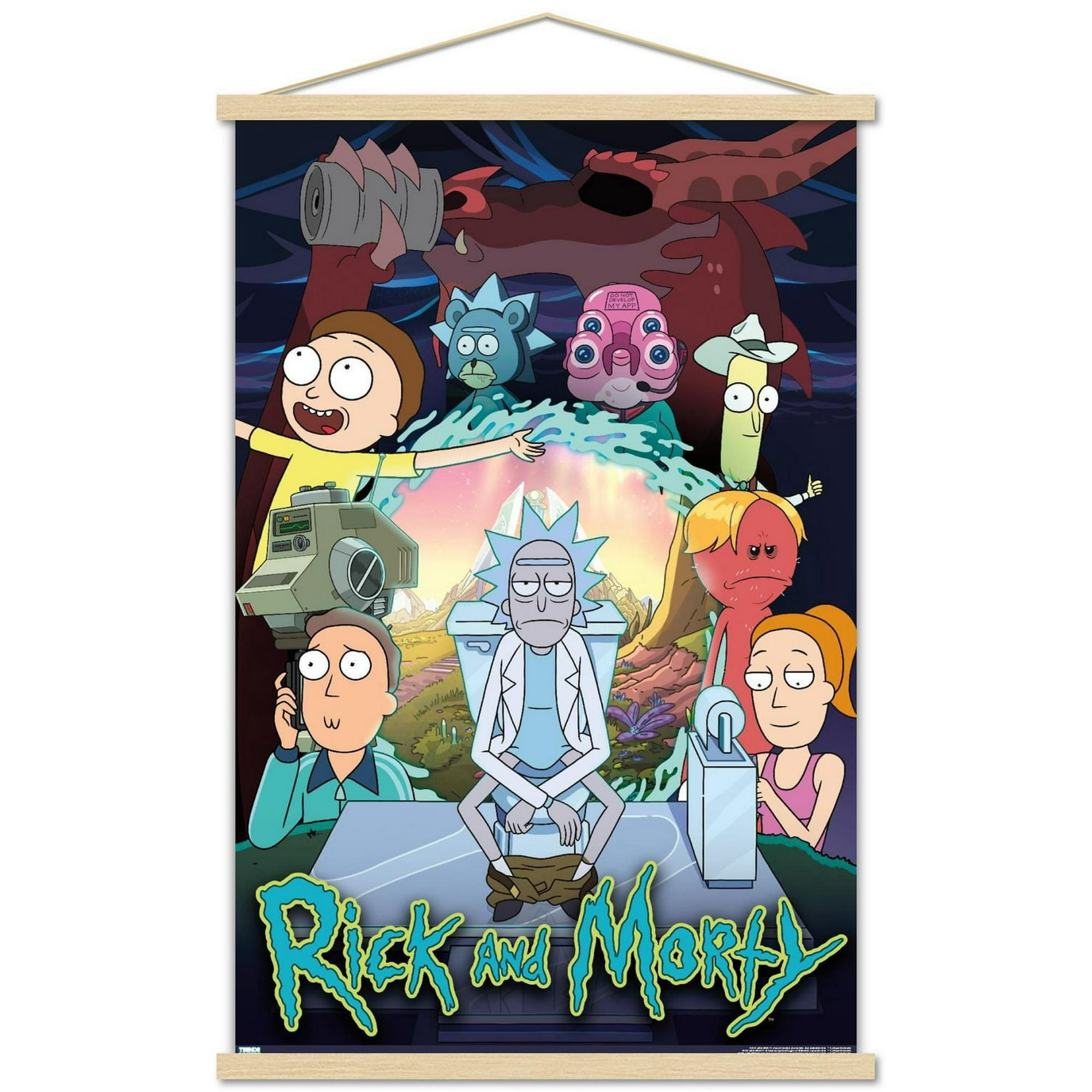 Click here for Trends International Rick And Morty - Season 4 Gro... prices