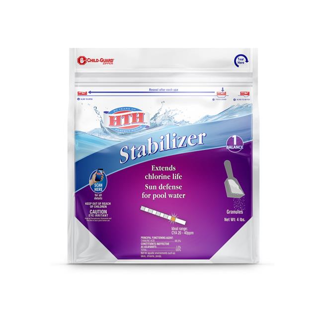 HTH 4 lbs Granule Stabilizer - Pack of 3 - Walmart.com