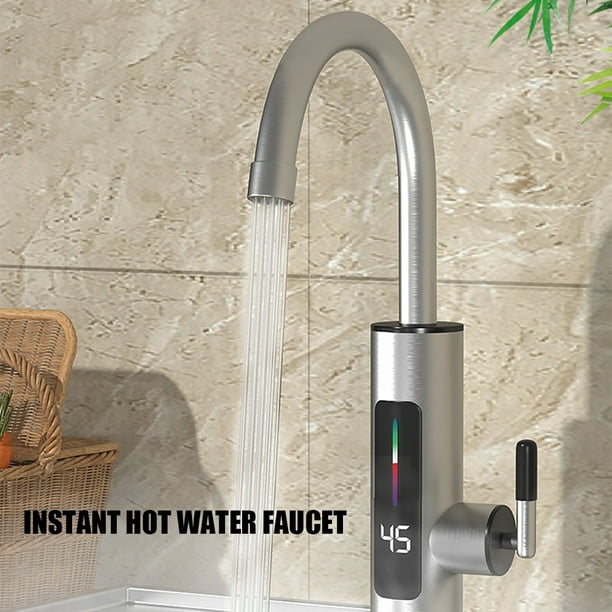 Coiry Electric Hot Cold Mixer Tap 220V Tankless Water Heater Kitchen ...