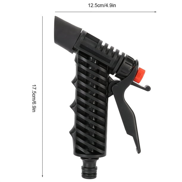 Garden Hose Spray Nozzle Garden Hose Spray Head Black Dual Modes Garden ...